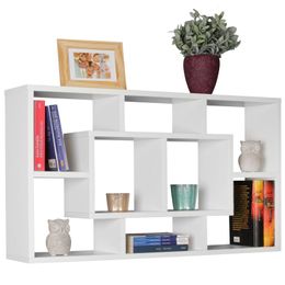 KADIMA DESIGN Wandregal RUR: Modernes Design, MDF, 85x47.5x16 cm, melaminharzbeschichtet