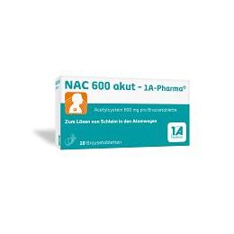 NAC 600 akut-1A Pharma Brausetabletten 10 St