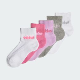 Adidas Kids Linear Ankle Socken, 5 Paar