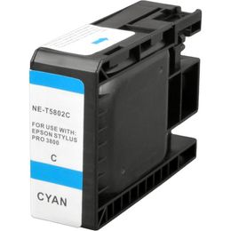 Ampertec Tinte ersetzt Epson C13T580200 cyan