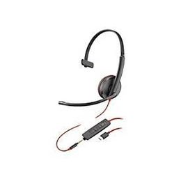 Poly Blackwire C3215 - Blackwire 3200 Series - Headset - On-Ear - kabelgebunden - 3,5 mm Stecker, USB-C