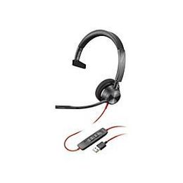 HP Poly Blackwire 3310 - Blackwire 3300 series - Headset - On-Ear - kabelgebunden - USB-A