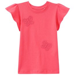 Topolino Mädchen T-Shirt mit Häkel-Applikationen