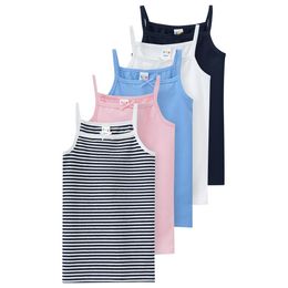 Topolino 5 Mädchen Unterhemden in verschiedenen Farben