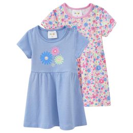 Topomini 2 Baby Kleider mit Sommer Prints