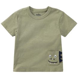 Topomini Baby T-Shirt mit Dino-Applikation