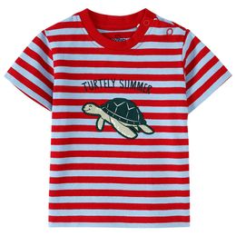 Topomini Baby T-Shirt mit Schildkröten-Applikation