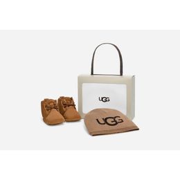 UGG Australia UGG® Neumel Bootie & UGG® Beanie für Babys in Brown, Größe 16, Leder