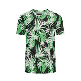 Jack & Jones Jack & Jones T-Shirt mit floralem Allover-Print