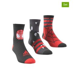 Adidas 3er-Set: Socken in Schwarz - S
