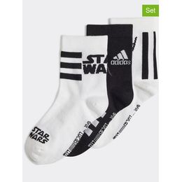 Adidas 3er-Set: Socken in Schwarz - XL