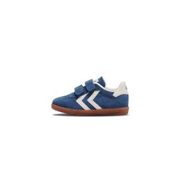 Hummel Leder-Sneakers in Blau - 29