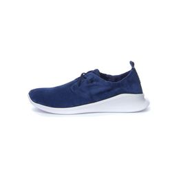 Think! Leder-Sneakers "Waiv" in Dunkelblau - 40,5