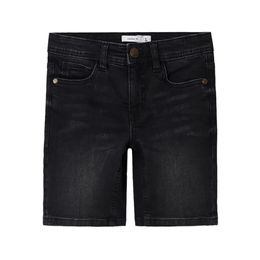 name it Jeans-Shorts "Silas" in Schwarz - 140
