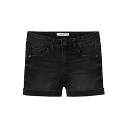 name it Jeans-Shorts "Salli" - Slim fit - in Schwarz - 134