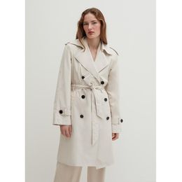 Stefanel Trenchcoat in Creme - XS