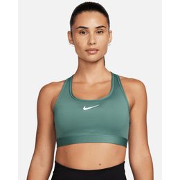 Brassière Nike Swoosh Medium Support padded pour Femme Couleur : Bicoastal/White Taille : M M