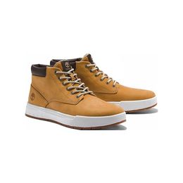 Timberland Leder-Sneakers "Maple Grove" in Camel - 45