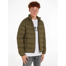 Tommy Jeans Daunenjacke in Oliv - M