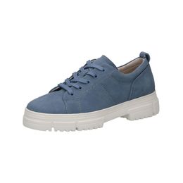 Caprice Leder-Sneakers in Blau - 39