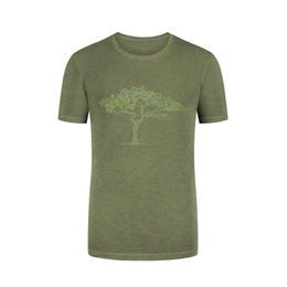 Fynch-Hatton T-Shirt mit Frontprint, extralang