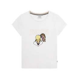 Hugo Boss Kids Shirt in Weiß - 128