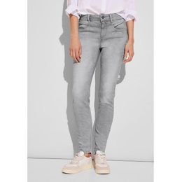 Street One Jeans "York" - Slim fit - in Grau - W26/L28