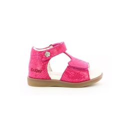 Kickers Leder-Sandalen "Giusticia" in Pink - 24