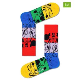 Happy Socks 2er-Set: Socken "Colorful Friends" in Bunt - 36-40