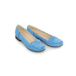 Zapato Leder-Mokassins in Blau - 41