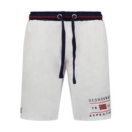 Geographical Norway Badeshorts "Qodzolo" in Weiß - S