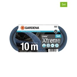 Gardena 6tlg. Textilschlauch-Set "Liano Xtreme" in Grau