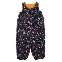 frugi Overall "Mountainside Floral" in Dunkelblau - 80/86
