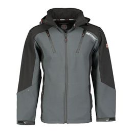 Geographical Norway Softshelljacke "Tyracuse" in Dunkelgrau - S