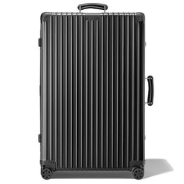 Rimowa Classic Check-In L Koffer in Schwarz - Aluminium - 79x53x28