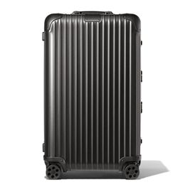 Rimowa Original Trunk Großer Koffer in Schwarz - Aluminium - 73x44x36.5