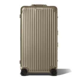 Rimowa Original Trunk Plus Großer Koffer in Titan - Aluminium - 80x36.5x40