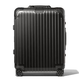 Rimowa Original Cabin Plus Kabinenkoffer in Schwarz - Aluminium - 57x44x25.5