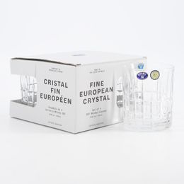 TK Maxx 4er-Pack Whisky-Gläser aus Kristallglas