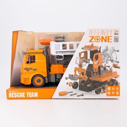 TK Maxx Oranger Rescue Team Assembly Zone Spielzeugtruck