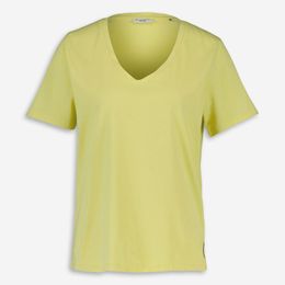 TK Maxx Gelbes T-Shirt mit V-Ausschnitt