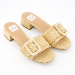 TK Maxx Braune geflochtene Sandalen mit Absatz