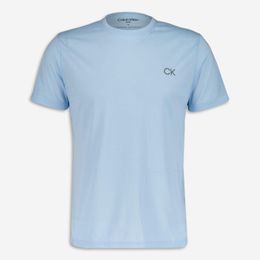 TK Maxx Hellblaues T-Shirt mit gesticktem Logo