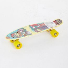 TK Maxx Mehrfarbiges Skateboard mit Graffiti-Aufdruck