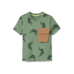 Tchibo Kinder-T-Shirt - Braun - Kinder - Gr.: 110/116
