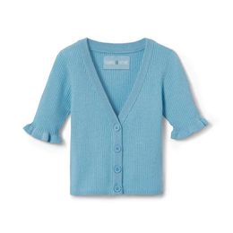 Tchibo Strickjacke - Hellblau - Kinder - Gr.: 134/140