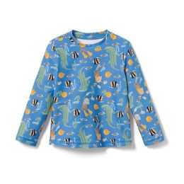 Tchibo Kinder-Shirt mit UV-Schutz 80 - Blau - Kinder - Gr.: 74/80