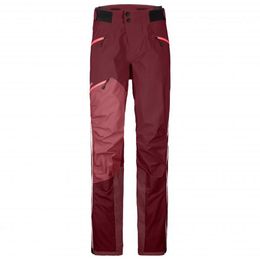 Ortovox - Women's Westalpen 3L Pants - Tourenhose Gr XL rot