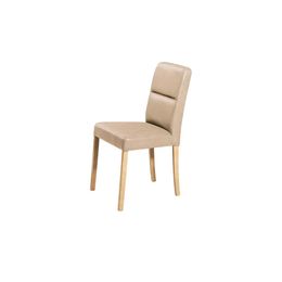 4 Fuß Stuhl Solar - beige - 45 cm - 90 cm - 55 cm - Sconto