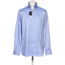 OLYMP Herren Hemd, blau